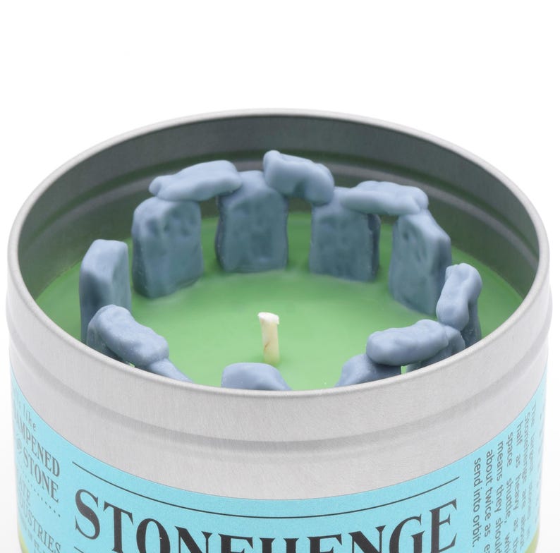 Stonehenge Scented Candle | Great Gift for a Druid | Smells Like Wet ...