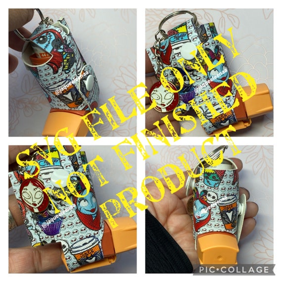 SGV Files Only Read Description Inhaler Holder Pattern SVG | Etsy