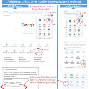 Google Review NFC Stand With QR Code, Google Reviews Display, Table ...