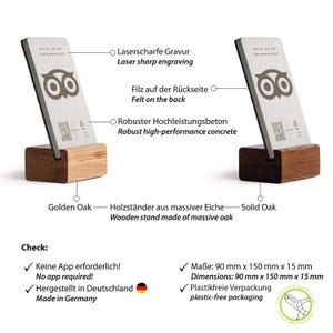 Tripadvisor Review NFC Stand With QR Code, Tripadvisor Reviews Display ...