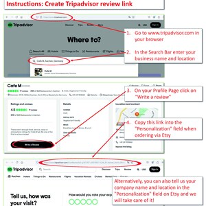 Tripadvisor Review NFC Stand With QR Code, Tripadvisor Reviews Display ...