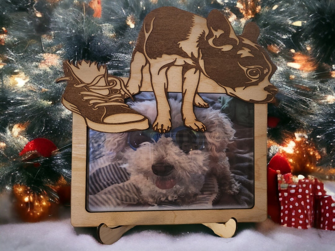 DIGITAL DOWNLOAD, Laser Cut File, Dog Photo Frame, Svg, Pet, Dog, Laser ...