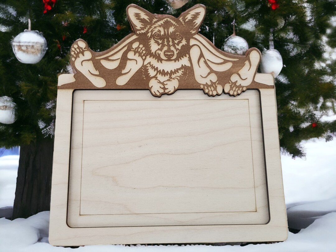 DIGITAL DOWNLOAD, Laser Cut File, Dog Photo Frame, Svg, Pet, Dog, Laser ...