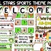 Classroom Decor - Sports (editable) - Etsy