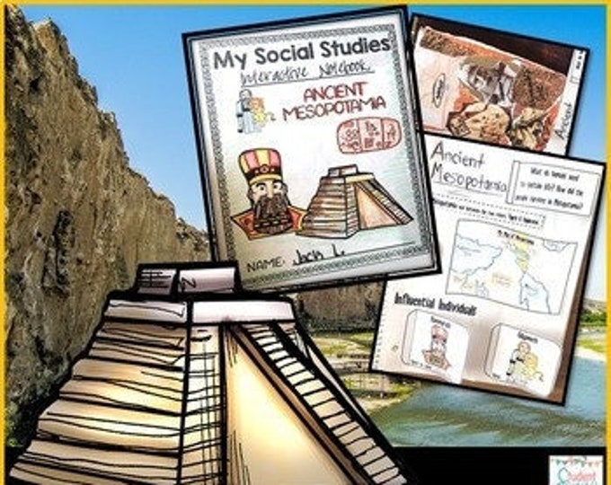 Ancient Mesopotamia Interactive Notebook 6th Grade Ancient History ...