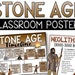 Stone Age Classroom Posters | Timeline & Map (PDF) - Etsy