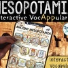 Ancient Egypt Vocabulary Activity Art Interactive Vocappulary™ Craft ...
