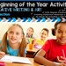 Beginning of the Year Activities - Creative Writing & Art Collection - Etsy