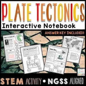 Plate Tectonics Worksheets Interactive Notebook Tectonic Plates ...