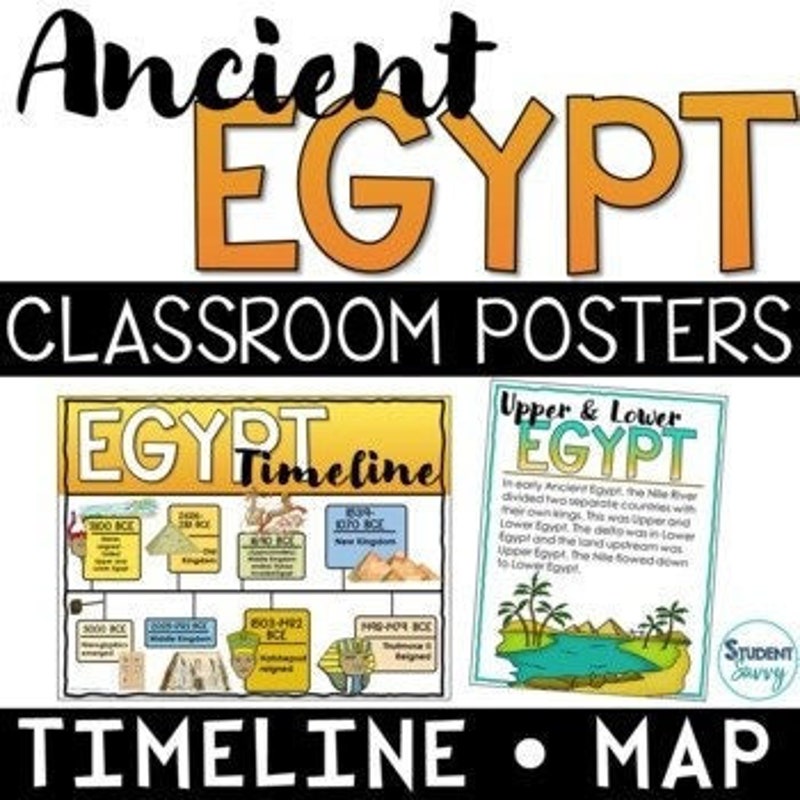 Egypt Classroom Posters - Etsy