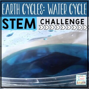 Earth's Cycles: Water Cycle STEM Challenge Activity Project - Etsy