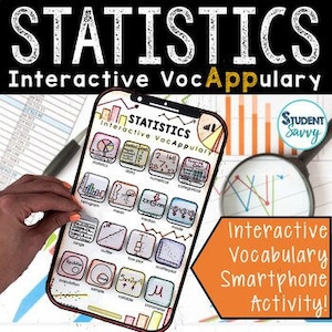 Statistics Vocabulary | Interactive Vocappulary™ - Math Vocabulary ...