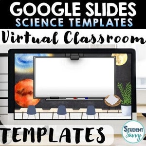 Virtual Classroom | SCIENCE Google Slides Templates Distance Learning ...