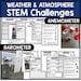Weather STEM Activities Challenges - Earth Science Barometer Atmosphere ...