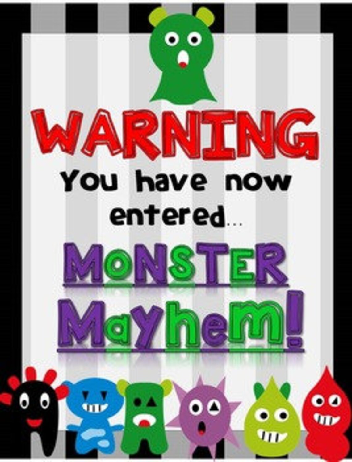 Classroom Decor - Monster Theme (editable) - Etsy