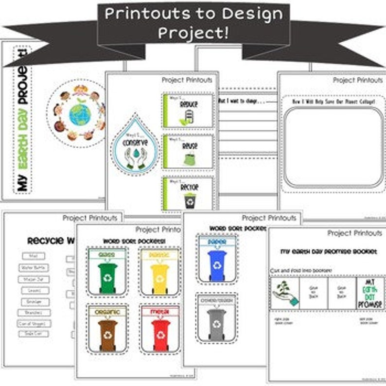 Earth Day Activities - Etsy