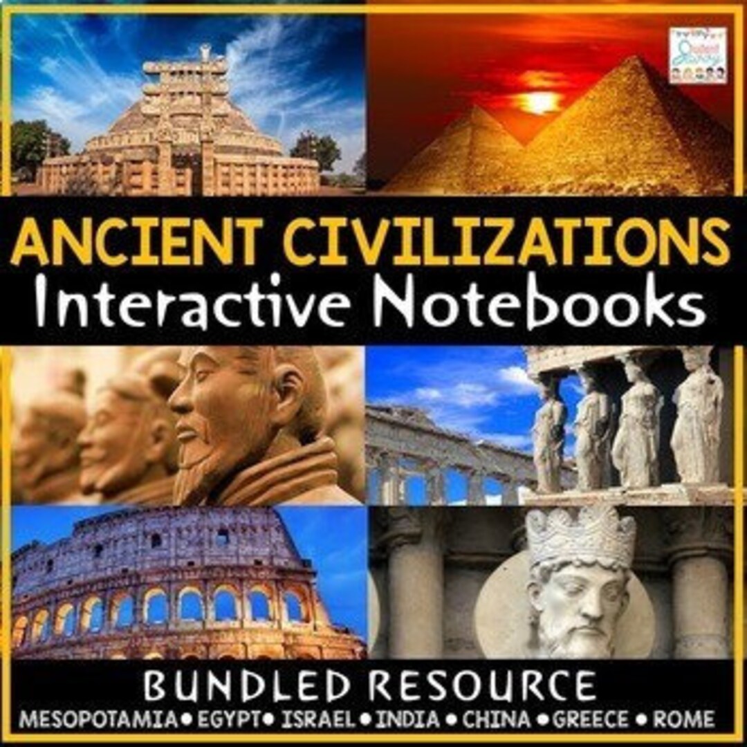 Ancient Civilizations Interactive Notebooks World History 6th Grade ...