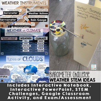 Weather Activities Bundle Climate Unit Lessons Worksheets Reading ...
