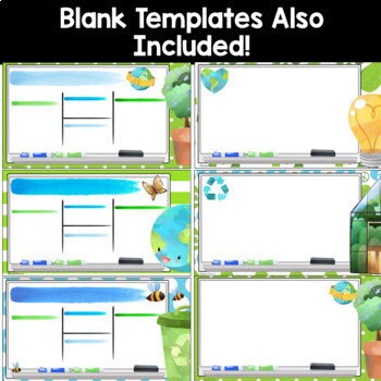 Earth Day Daily Schedule Template Daily Agenda Google Slides - Etsy