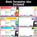 Back to School Daily Agenda Google Slides Template Bulletin Board ...