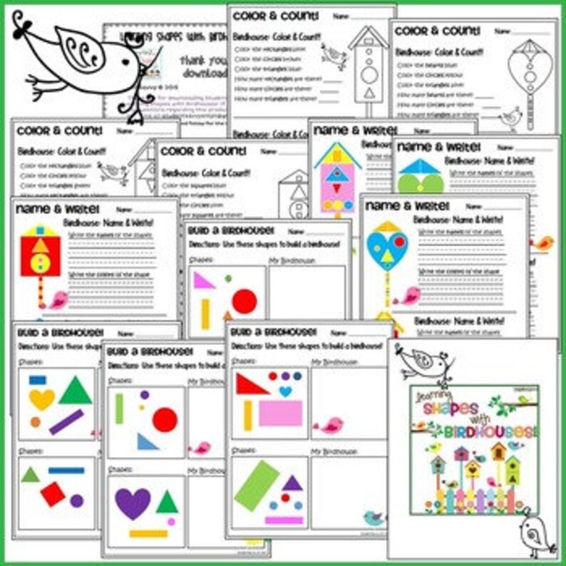 Learning Shapes - Etsy