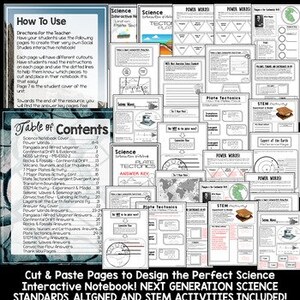 Plate Tectonics Worksheets Interactive Notebook Tectonic Plates ...