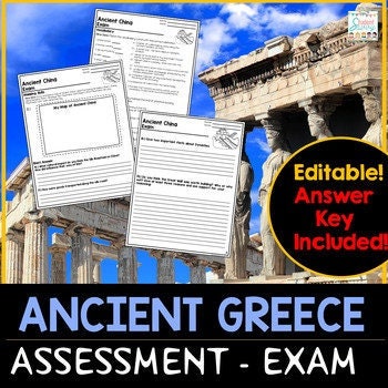 Ancient Greece Assessment | Ancient Greece Exam | Google Slides - Etsy