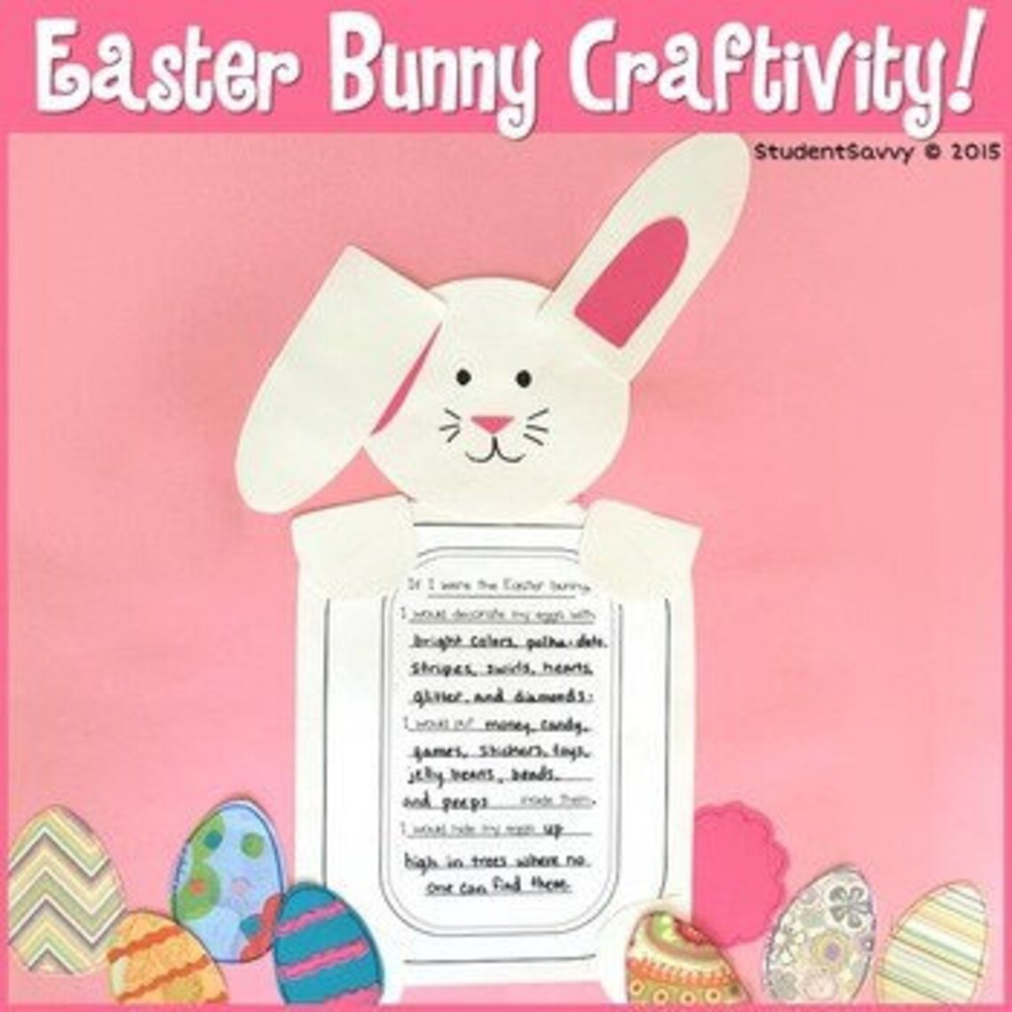 Easter Bunny Craftivity! - Etsy