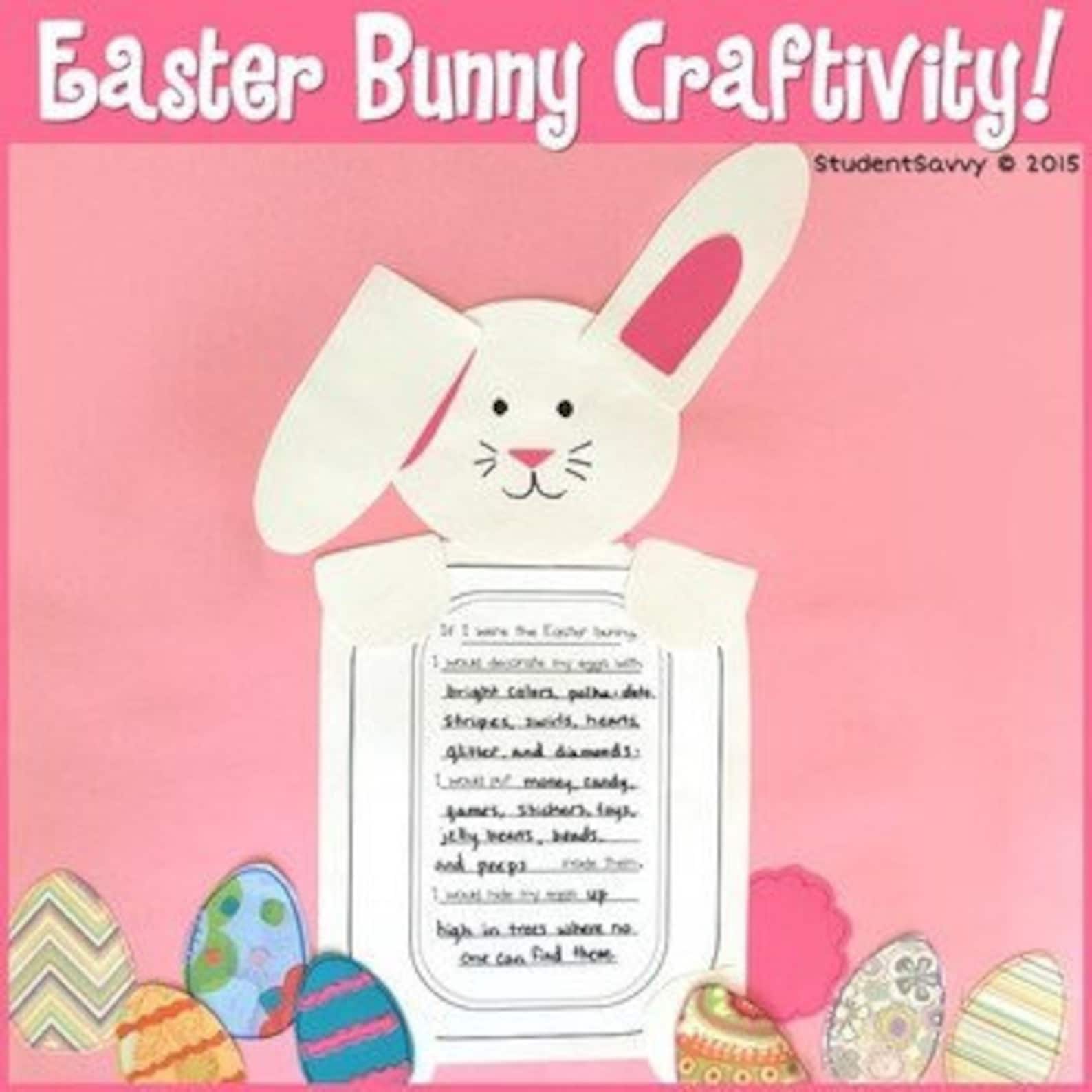 Easter Bunny Craftivity! - Etsy