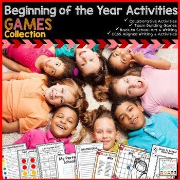 Beginning of the Year Activities - Games Collection - Etsy