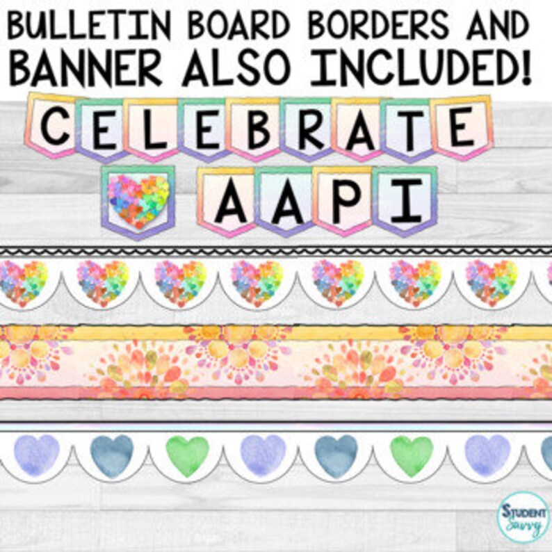 AAPI Heritage Month Bulletin Board Posters - Coloring Pages Activities ...