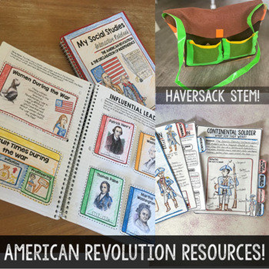 The Revolutionary War and Declaration of Independence Activities Bundle ...