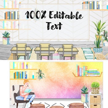 Google Slides Templates Virtual Classroom Templates for Distance ...