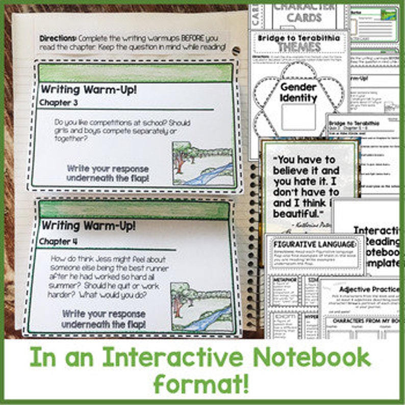 Bridge to Terabithia Novel Study - Etsy