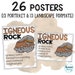 Rock Cycle Posters | Rocks | Science Classroom Decor | Science Posters ...