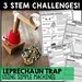 St. Patrick's Day STEM Challenges March STEAM Projects Activity ...