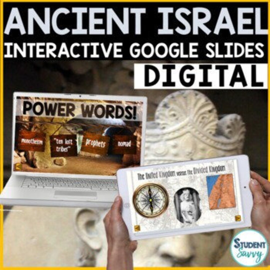 Ancient Israel Google Classroom Distance Learning | Israel Google ...