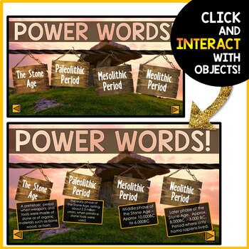 The Stone Age Early Humans Powerpoint and Google Slides Interactive - Etsy