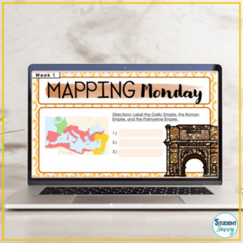 Ancient Rome Bell Ringers - Warm Ups Morning Work - Mapping Timeline - Etsy