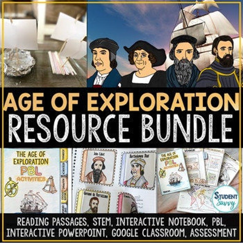 The Age of Exploration Activities | Early European Explorers Activities - Etsy