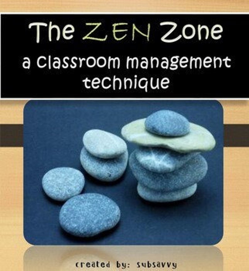 Behavior Management - Zen Zone - Etsy