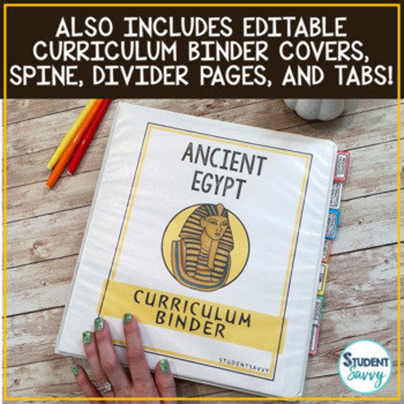 Ancient Egypt Lesson Plans Templates Editable Google Docs Curriculum ...