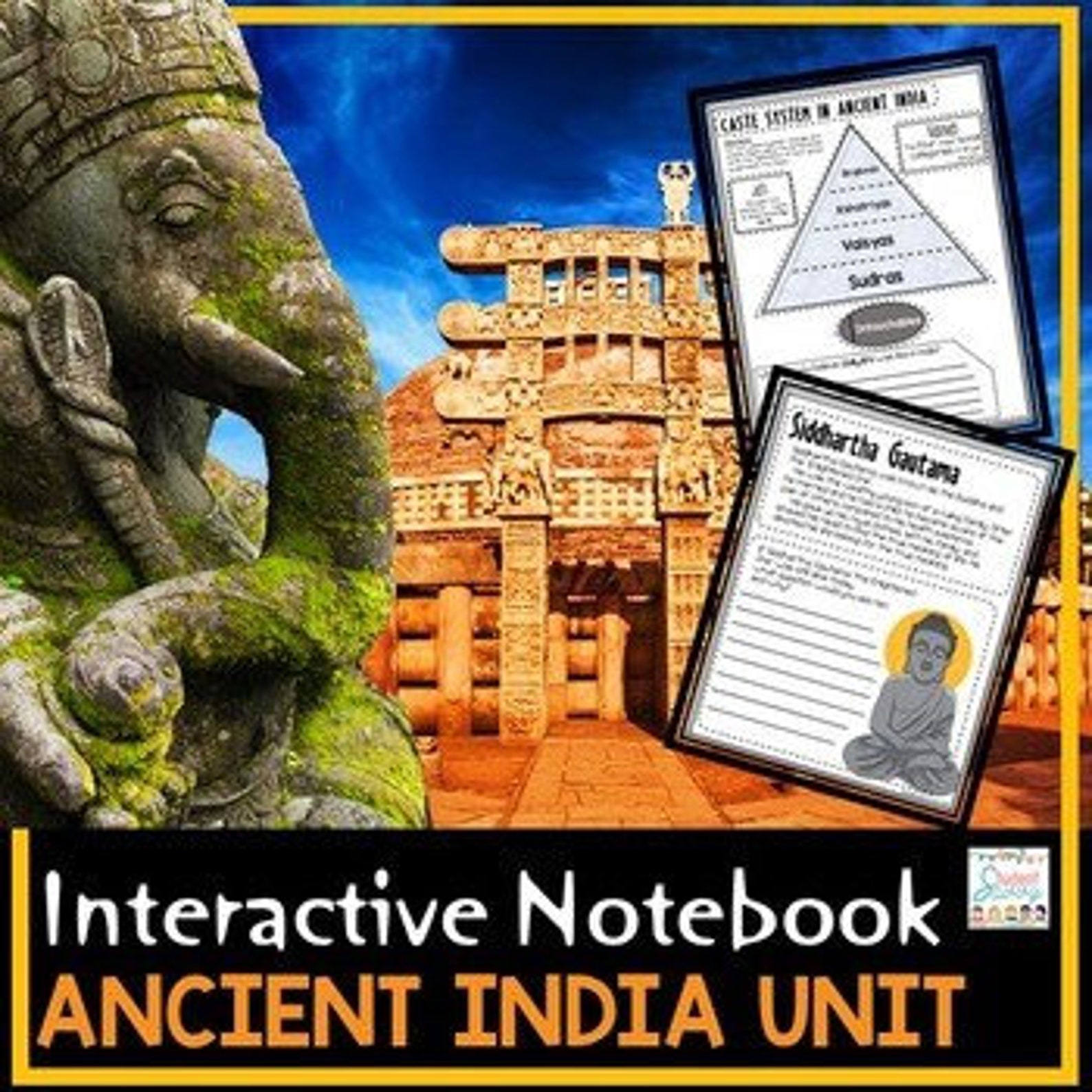 Ancient India Interactive Notebook - History Social Studies Worksheets ...