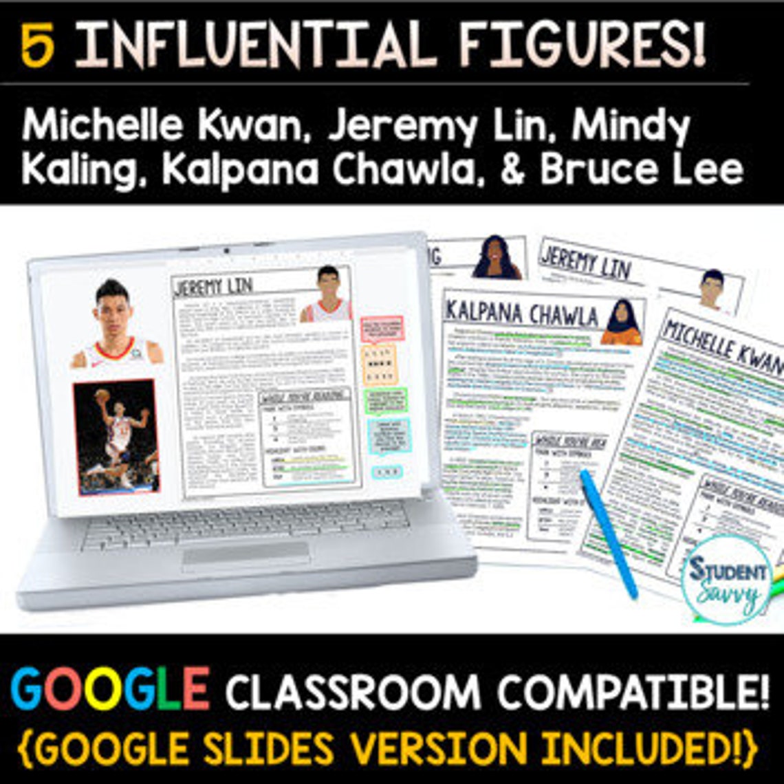 AAPI Heritage Month Reading Comprehension Passages Activities Asian ...