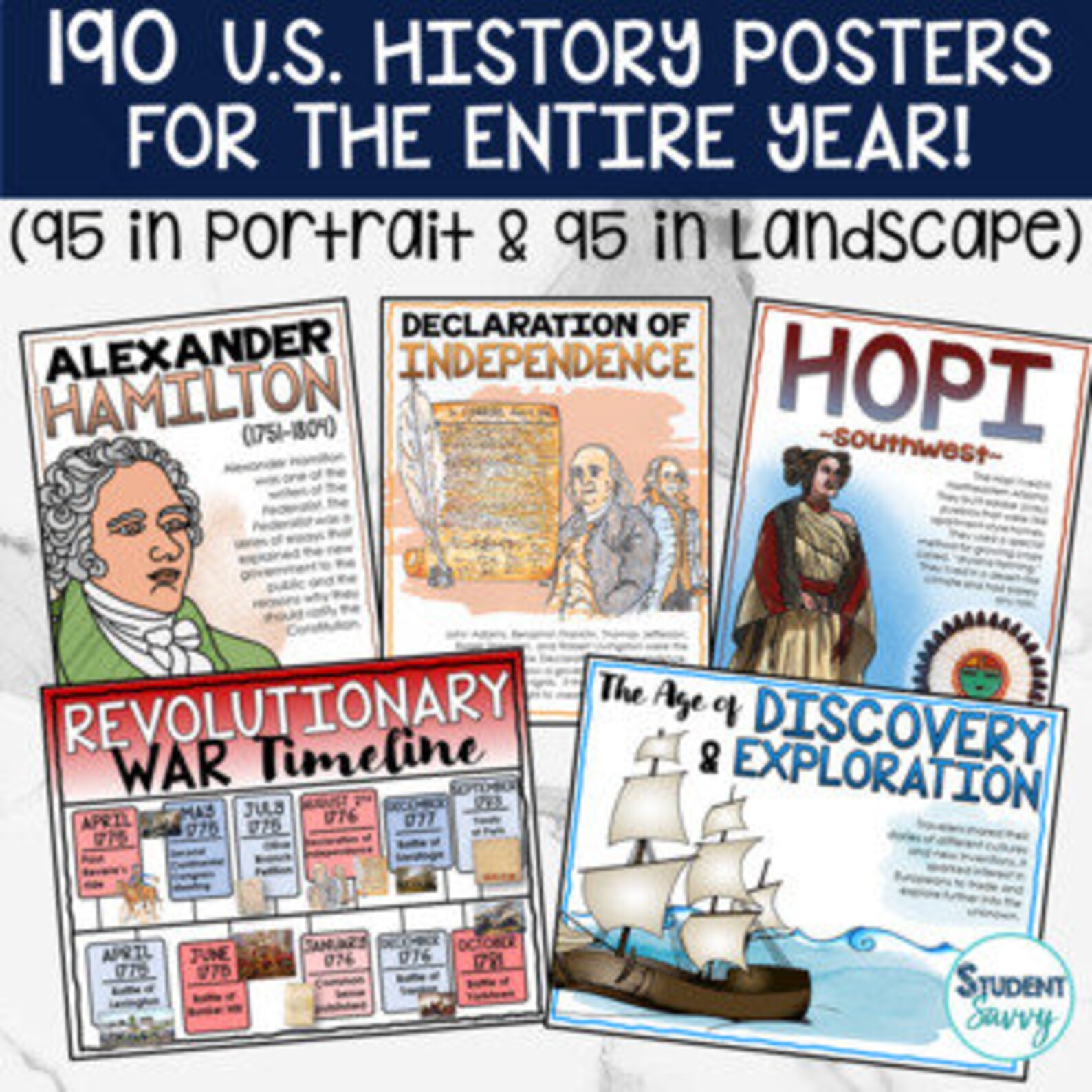 US History Posters Timelines Maps American History Bulletin Board ...