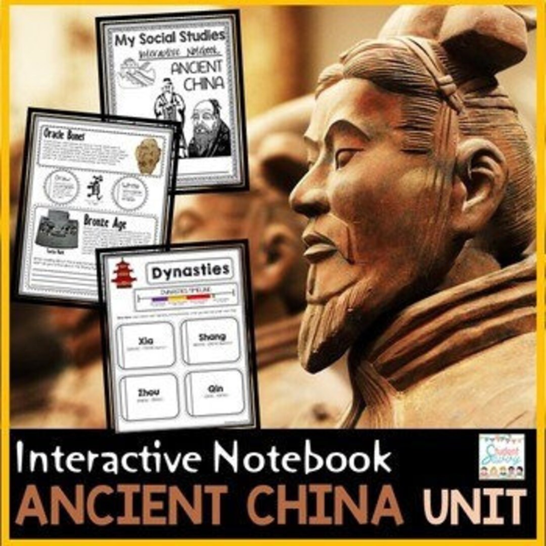 Ancient China Interactive Notebook | Ancient China Activities Digital ...