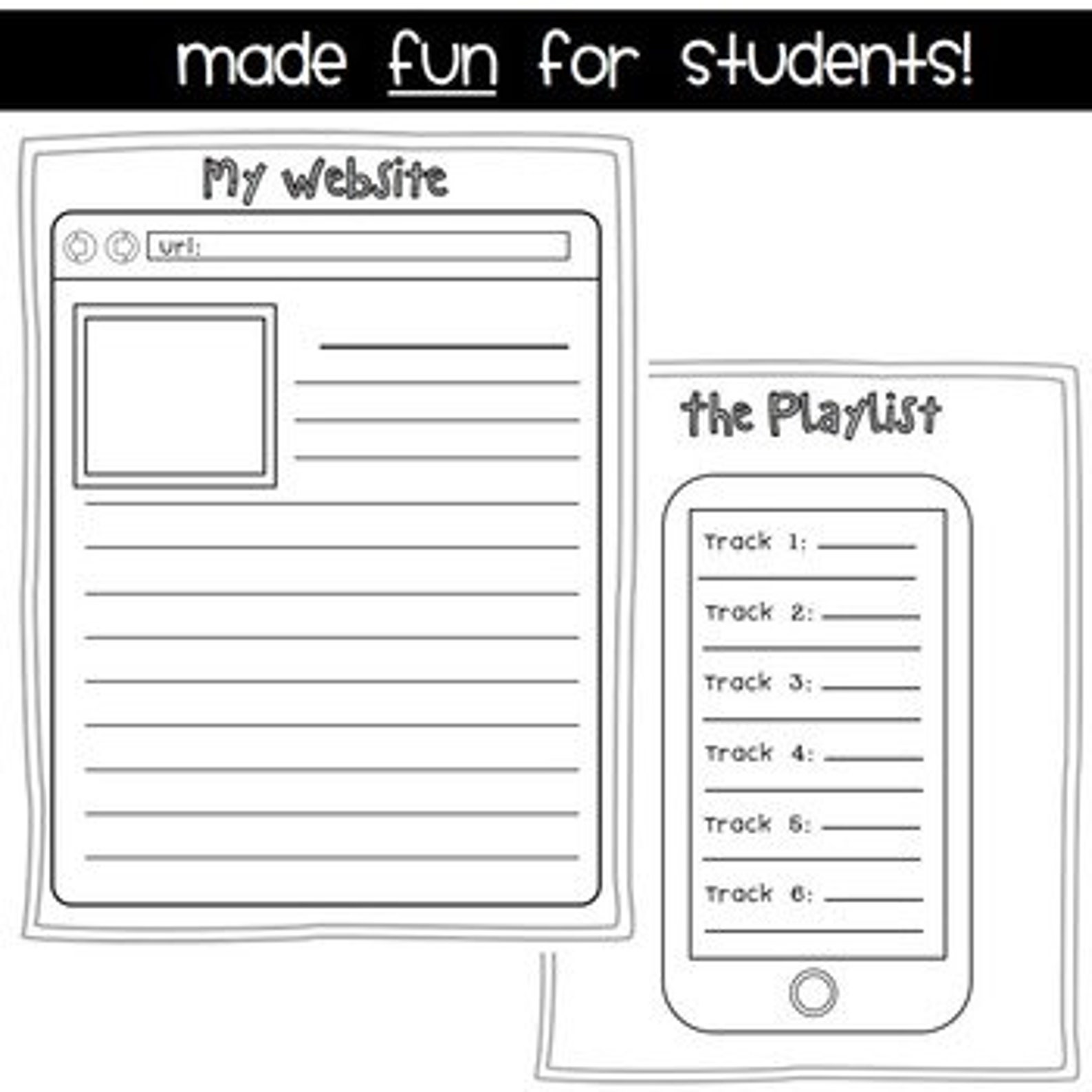 Graphic Organizer Interactive Notebook BUNDLE - Etsy