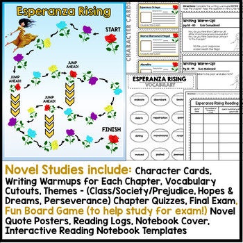 Esperanza Rising Novel Study - Etsy