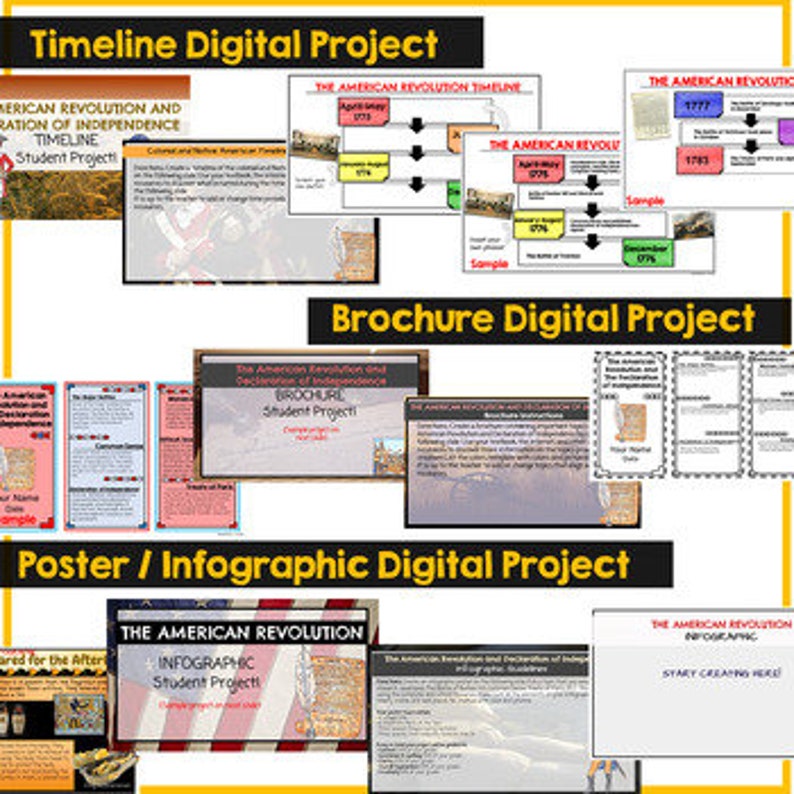 The American Revolution and Declaration of Independence Digital ...