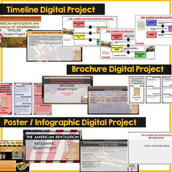 The American Revolution and Declaration of Independence Digital ...